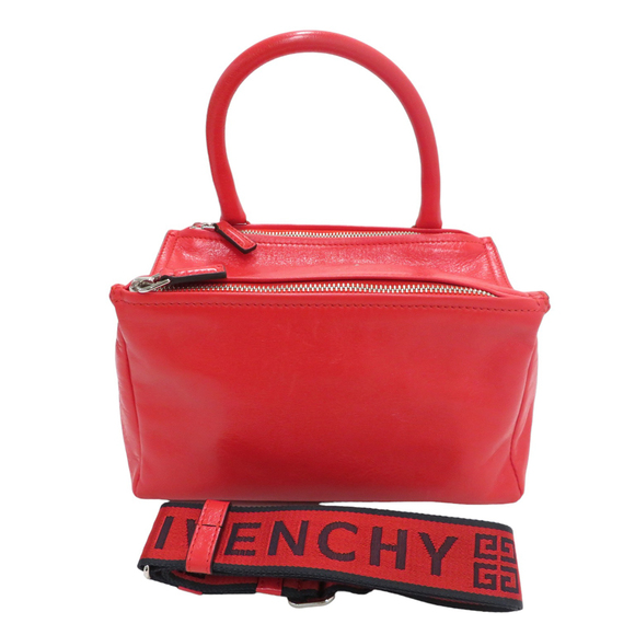 Givenchy | Bags | Givenchy Pandora Small 2way Bag Red | Poshmark